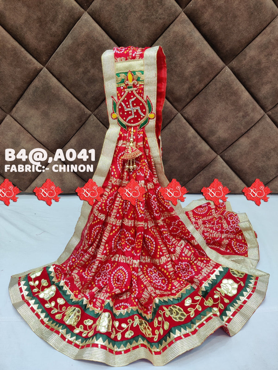 Rajasthani Marwadi Chunri, Pila Full Part Odhna, – KcPc Bandhani